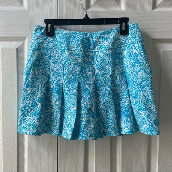 Lilly Pulitzer | Shorts | Lilly Pulitzer Priska Pleated Skort | Poshmark